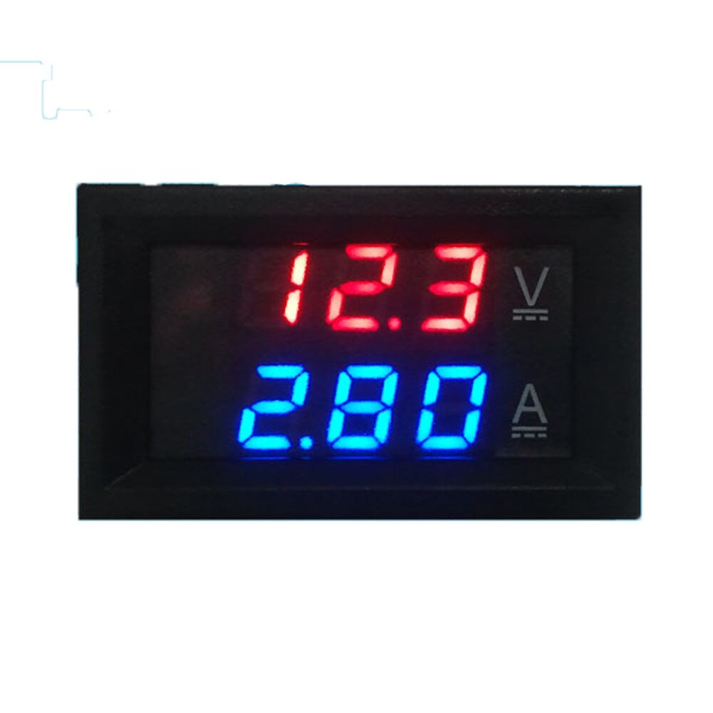 Digital Voltmeter Ammeter DC100V 10A LED Voltage G... – Grandado