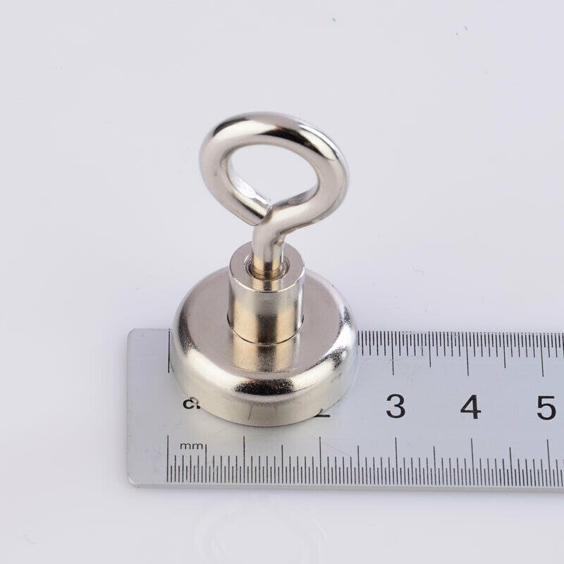 10kg magnetiske kroge mini diameter 25mm stærk gen... – Vicedeal