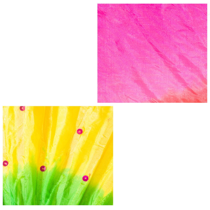 1 Pair Cheerleading Fan Souvenir 18 Bone Gradient ... – Vicedeal