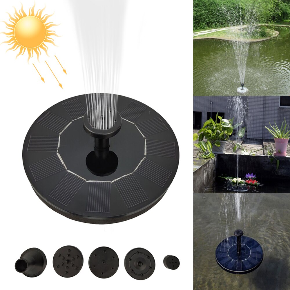 Top Hone Decor Solar Pomp 6V 1W Zonne-energie Drij... – Grandado