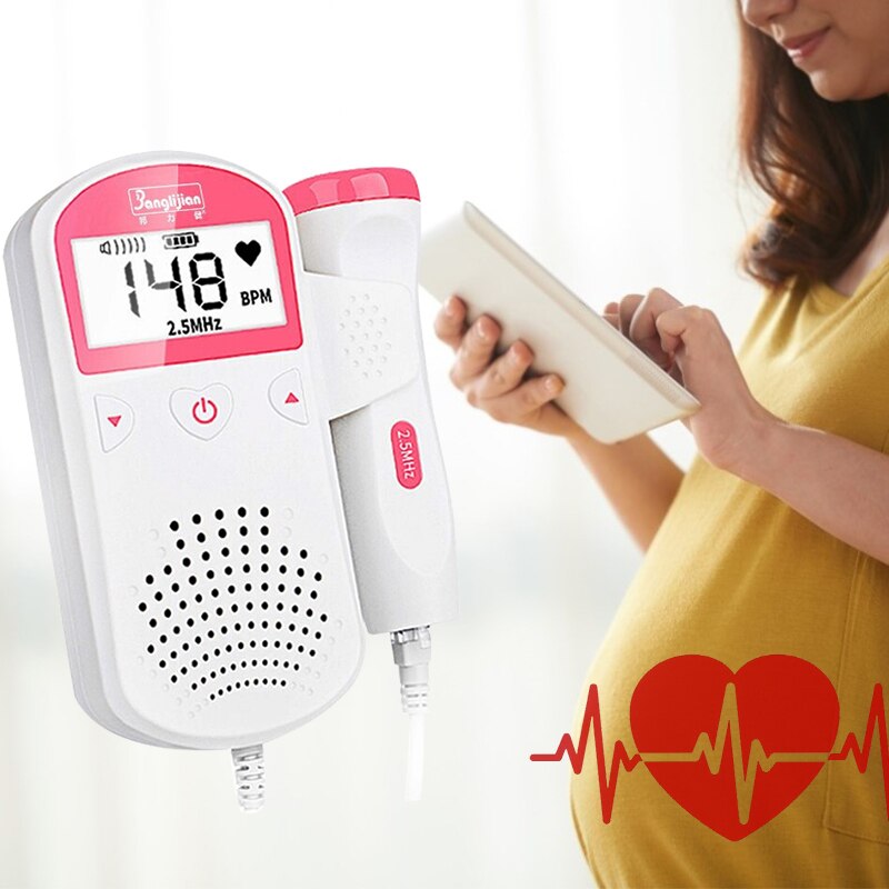 Fetal Doppler For Pregnant Portable Ultrasound Bab... – Grandado