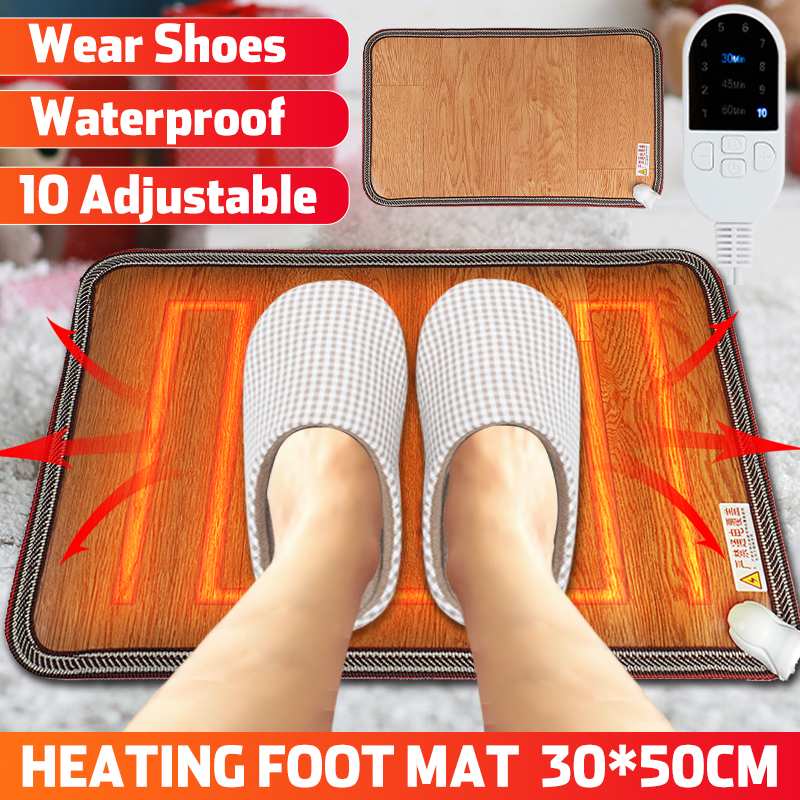 10Gear Adjustable Waterproof Foot Heater Mat Warme... – Vicedeal