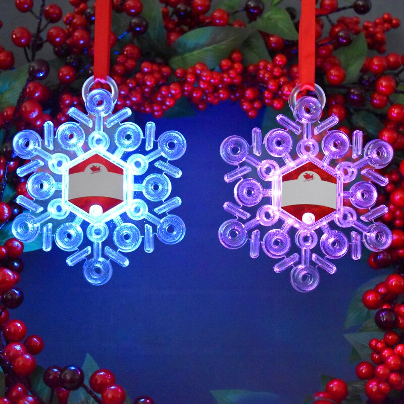 Christmas decoration acrylic transparent color cha... – Grandado