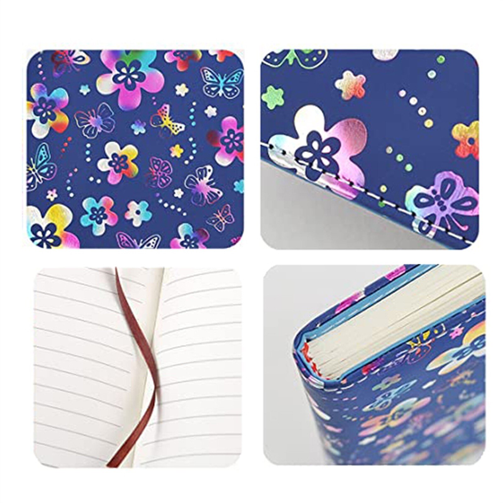 Diary Notebook with Lock Faux Leather Binding with... – Grandado