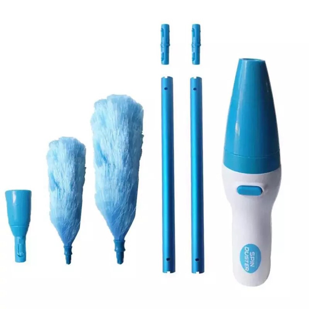 Electric Dust Cleaner 8 PCS Spin Feather Duster 36... – Grandado