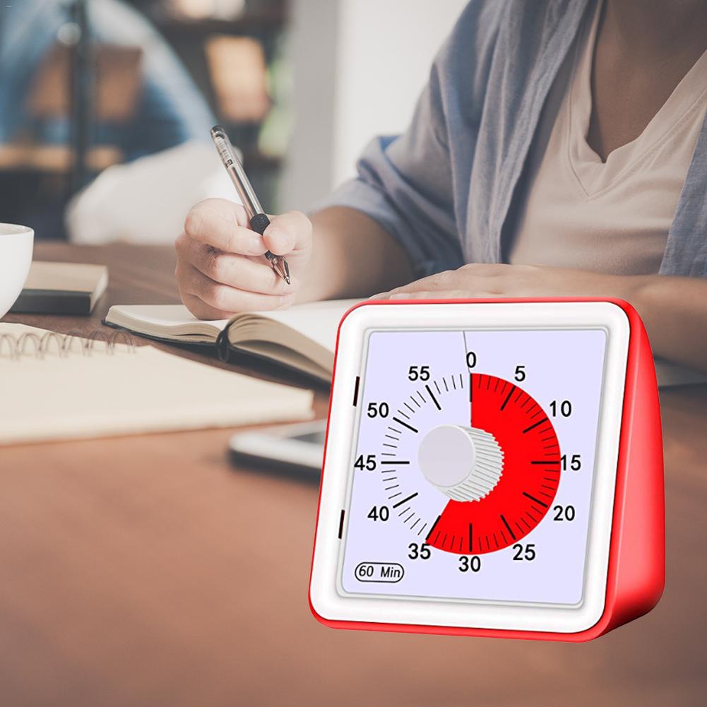 60 Minute Visual Timer Silent Time Management Tool Grandado