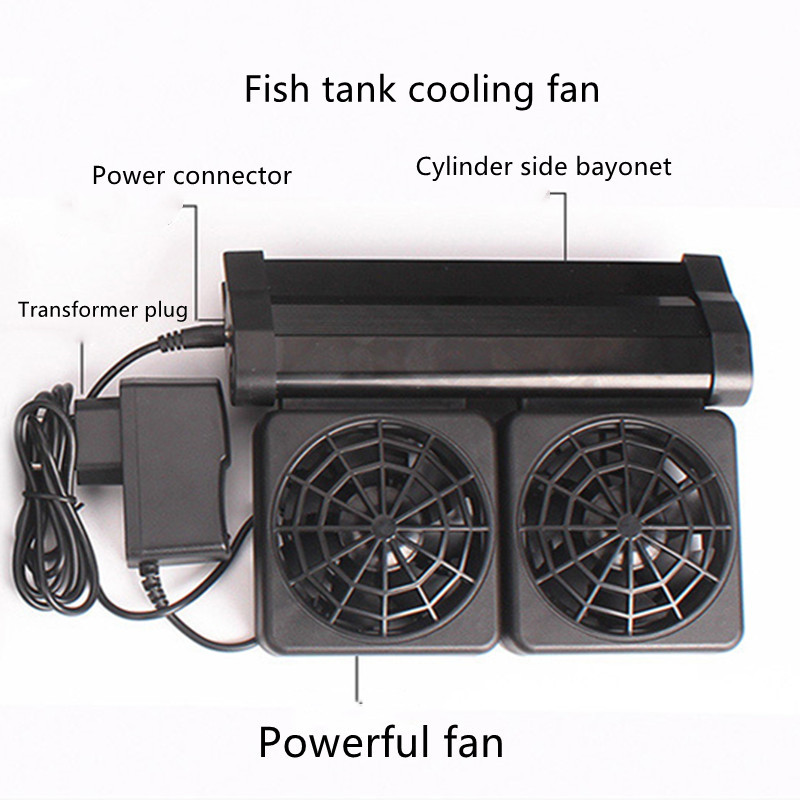 Aquarium Fish Tank Cooling Fan System Chiller Cont... – Grandado