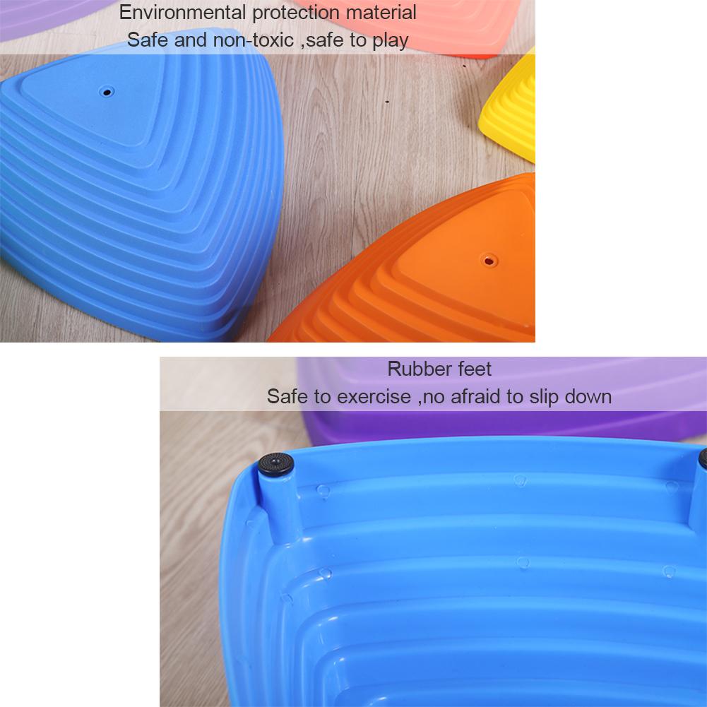 Balance Stepping Stones 9 Pieces Rainbow Crossing ... – Vicedeal