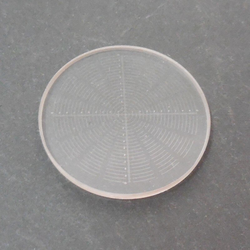 24mm Microscope Eyepiece Graticule Measuring Glass... – Vicedeal