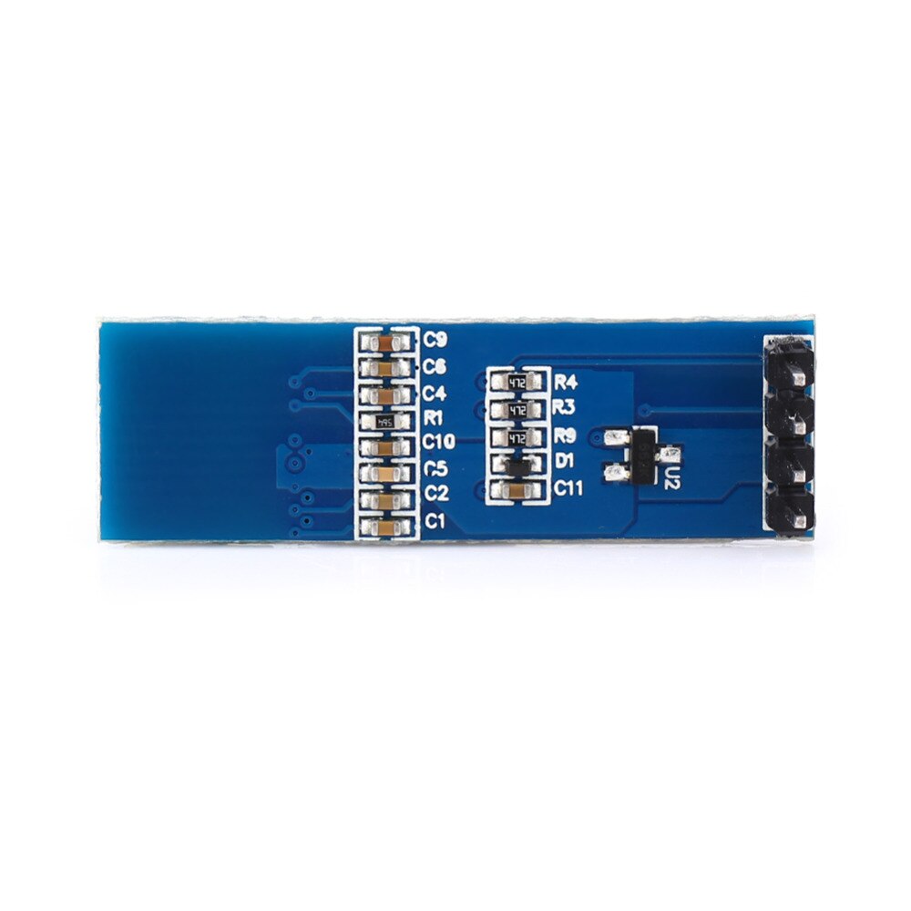 IIC I2C 0.91" 128x32 Blue Color Character Display ... – Grandado