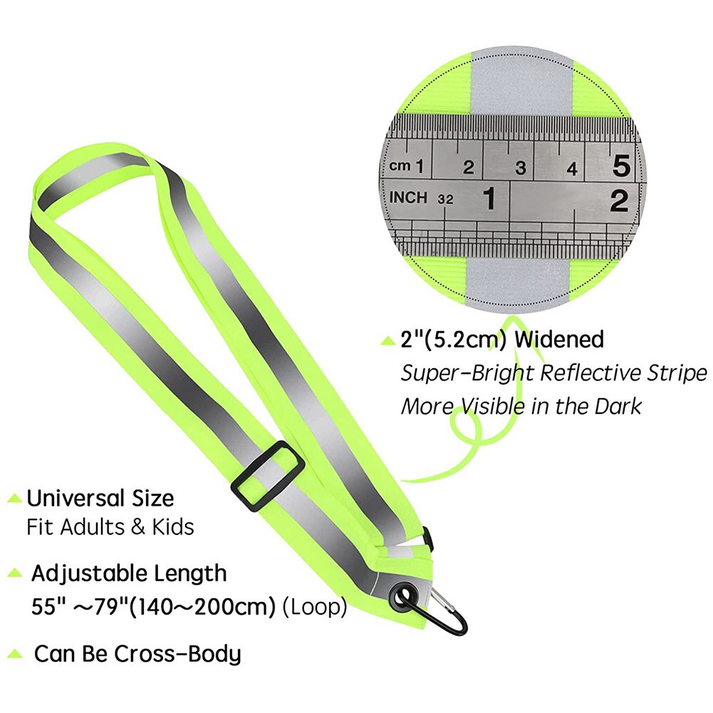 Cinturón reflectante de seguridad para el hombro, ... – Grandado