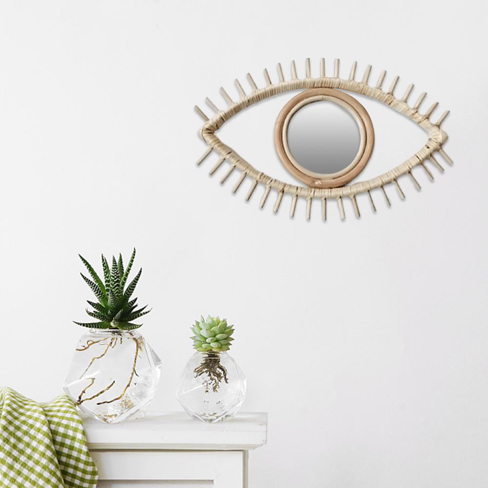 Rotan Decoratieve Muur Spiegel Mooie Natuurlijke W... – Grandado