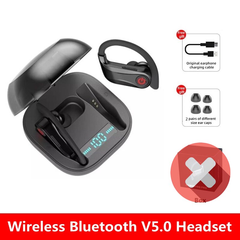 Sport Bluetooth Draadloze Hoofdtelefoon Met Microf... – Vicedeal