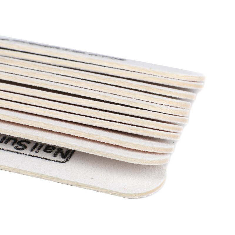 10pcs/lot Wooden Nail Files For Manicure 80/100 Wh... – Vicedeal