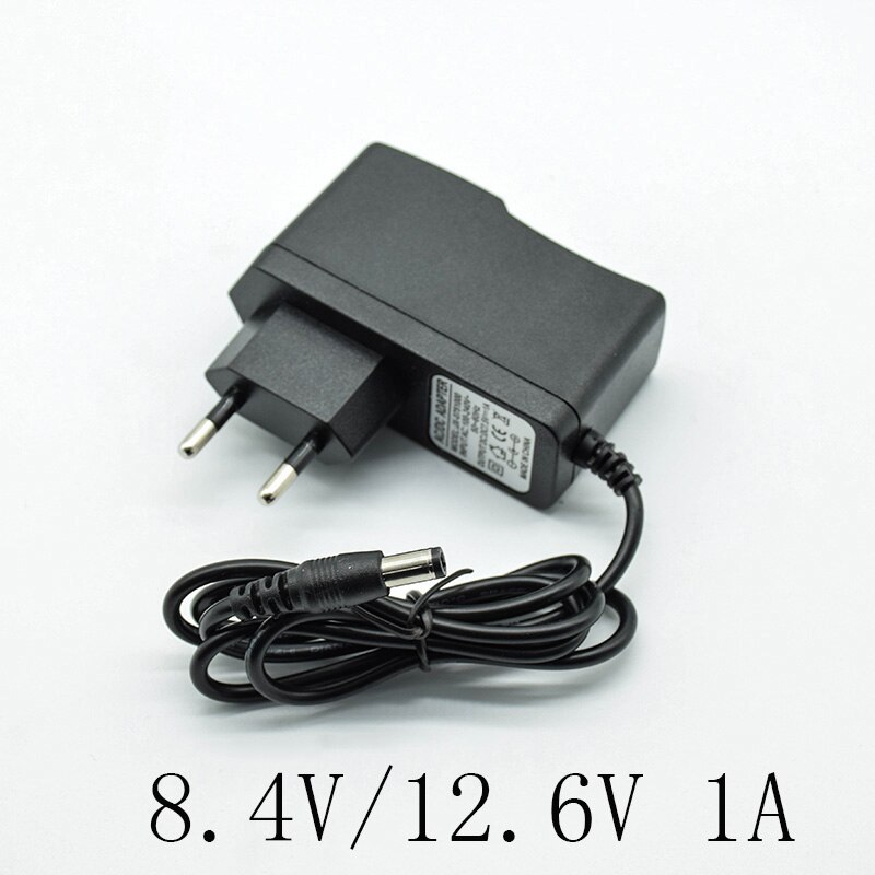 Converter Adapter DC 8.4V/12.6V 1A/1000mA Power Su... – Vicedeal