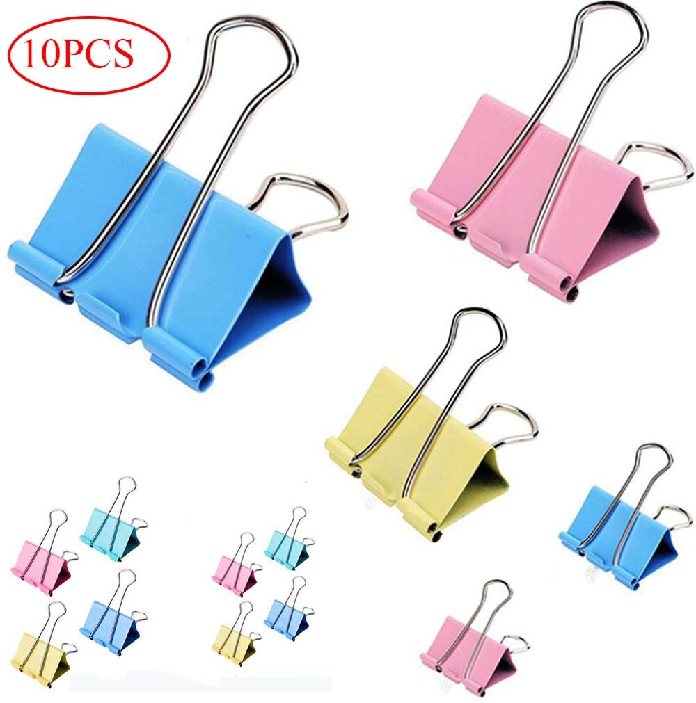 Clip de papel metálico de 25MM y 32MM, Clips de co... – Grandado