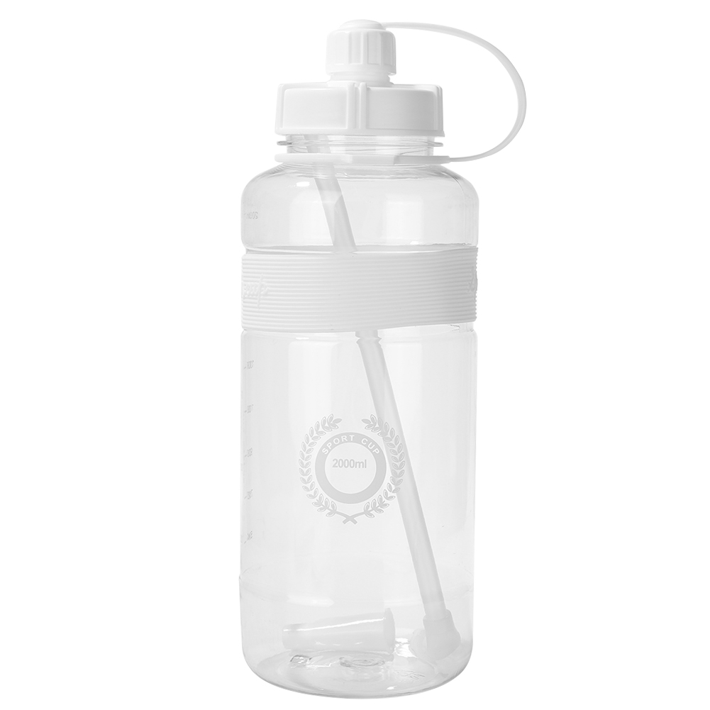 1/1.5/2L Colored Sports Water Bottle Large Capacit... – Grandado
