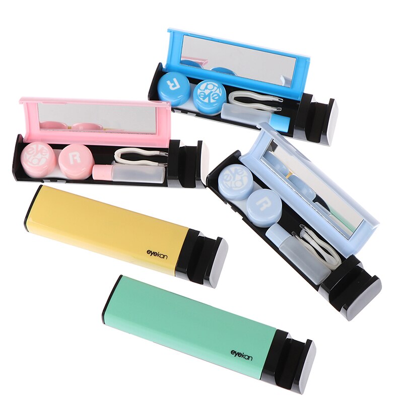 Unisex Contact Lens Case Transparent Leakproof Por... – Vicedeal