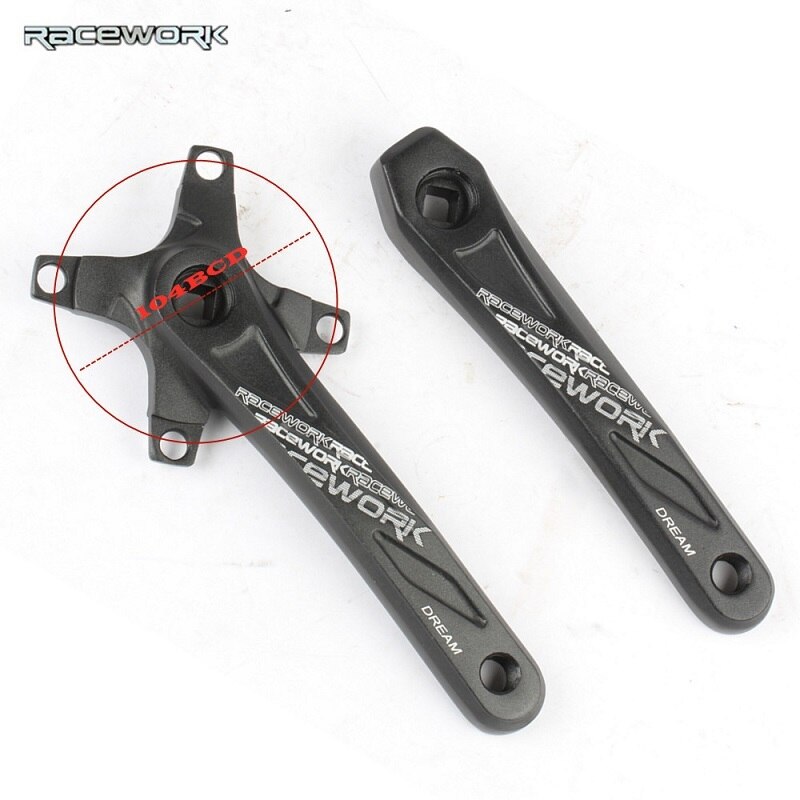 Racework mountain bike 104bcd square hole crank 17... – Vicedeal