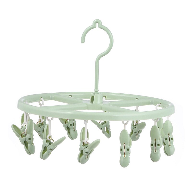 360 Degrees Plastic Rotatable Round Clothes Hanger... – Vicedeal