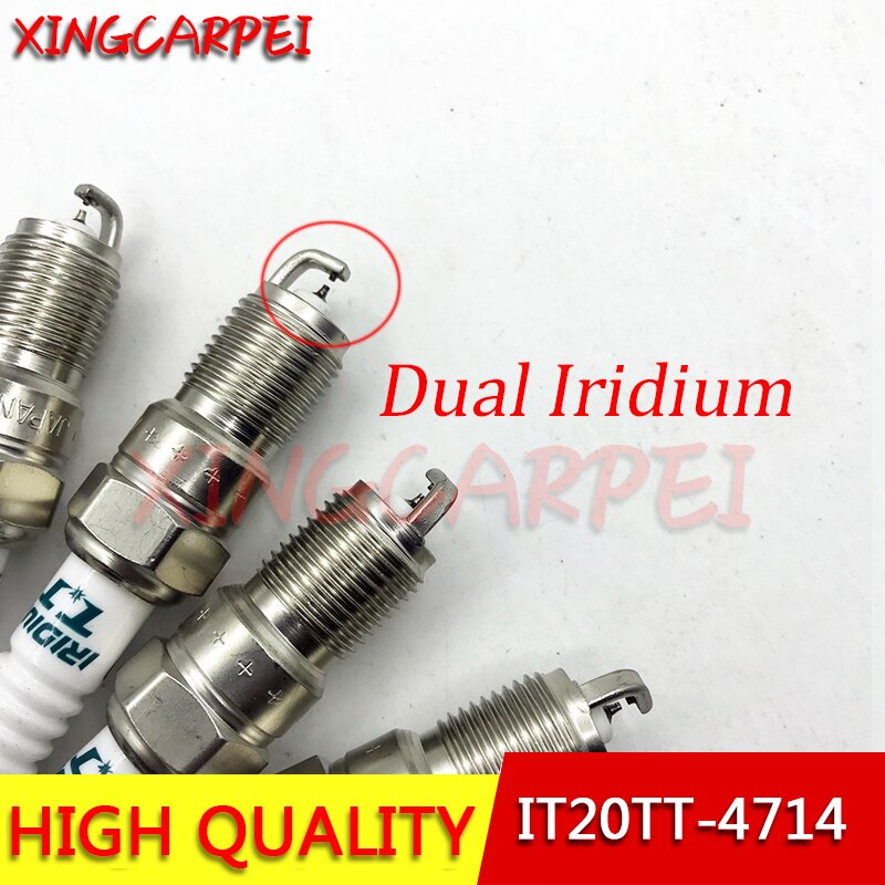 6pcs IT20TT 4714 Dual Iridium Car Spark Plug For V... – Grandado