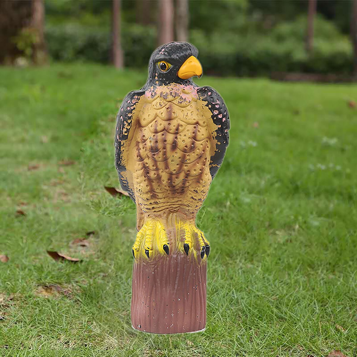 Bird Scarecrow Hawk Decoy Bird Repellent Garden Pa... – Grandado