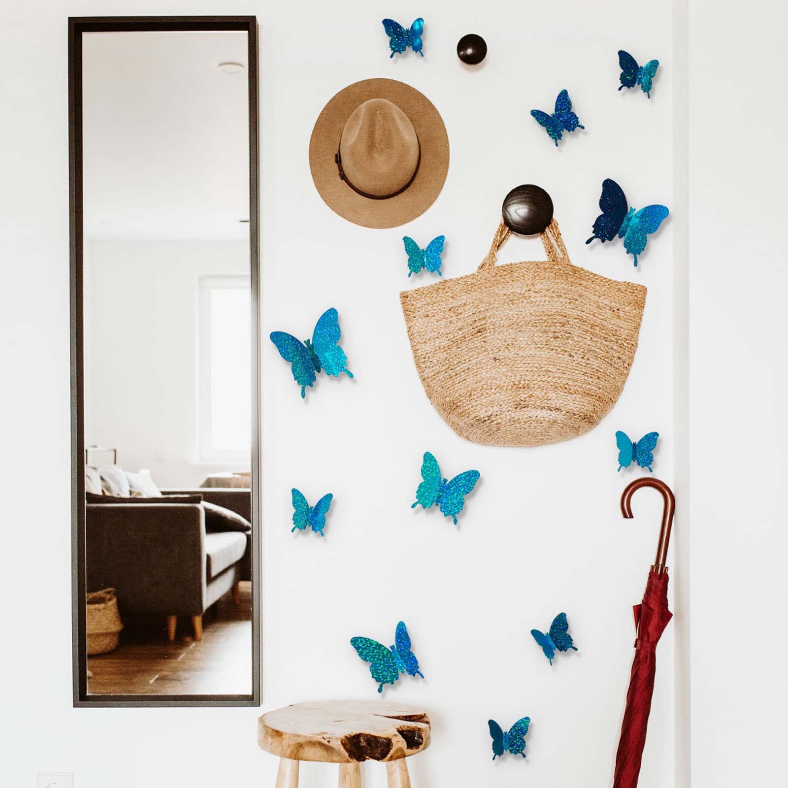 12pcs Wall Stickers Pvc Decals Wall Art 3d Simulat... – Vicedeal