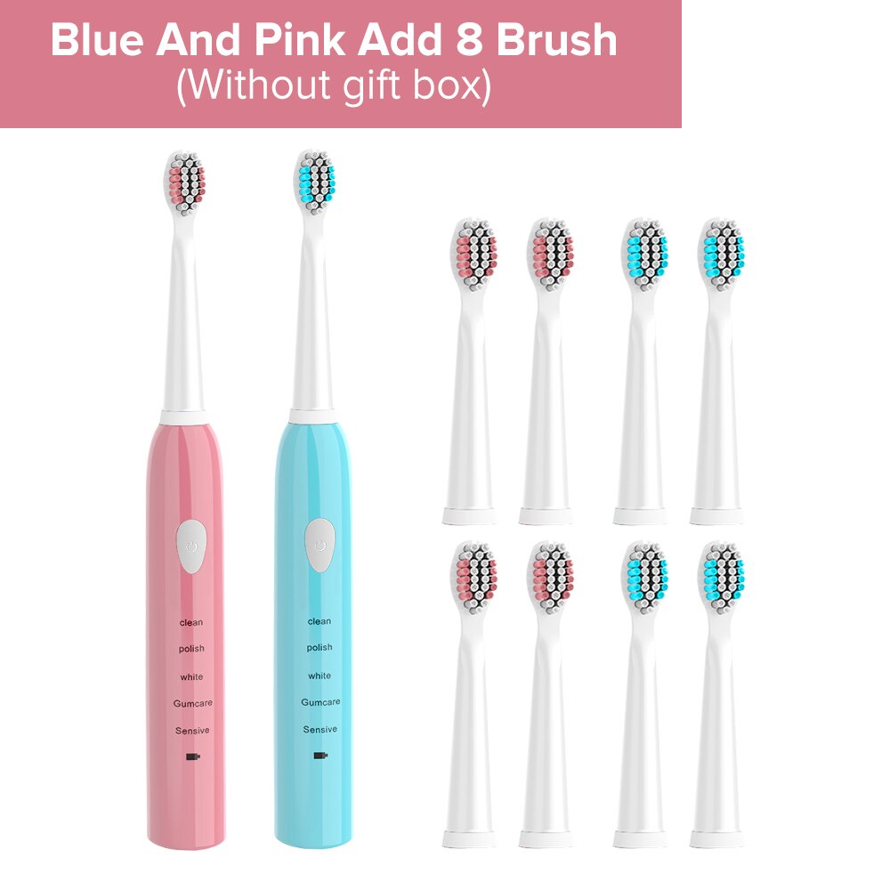 Powerful Ultrasonic Sonic Electric Toothbrush USB ... – Vicedeal