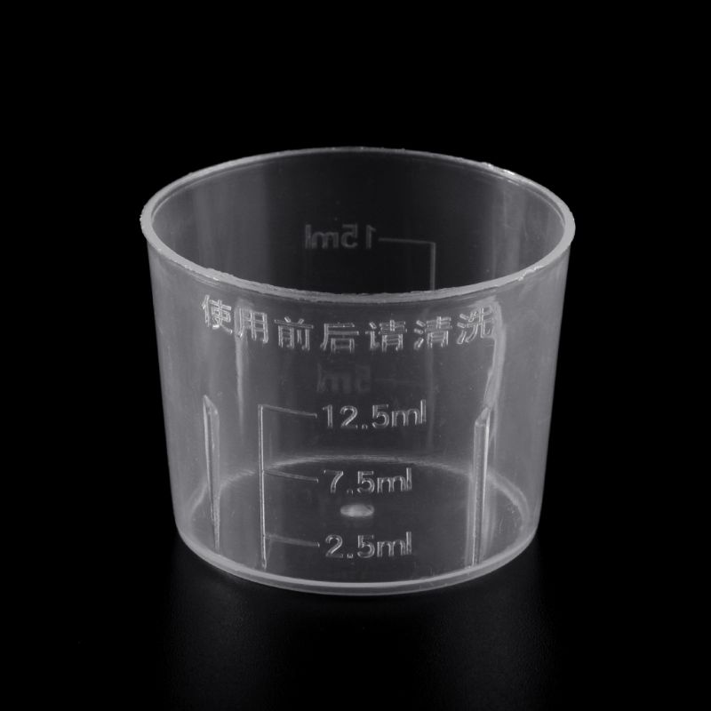 15ml Clear Plastic Measuring Cup Graduated Measure... – Vicedeal