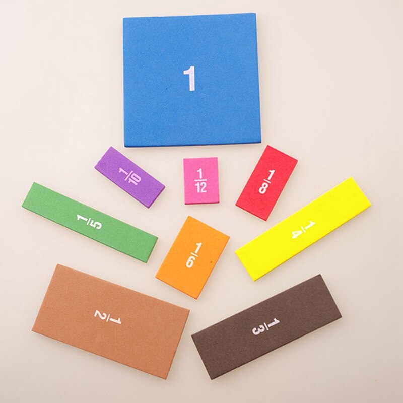 FBIL-Magnetic Rainbow Fraction Tiles Early Educati... – Grandado