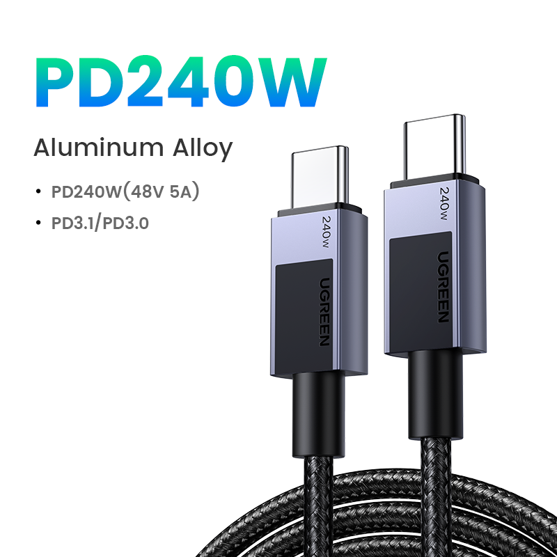 UGREEN PD 240W USB C to USB C Cable PD3.1 Fast Cha... – Grandado
