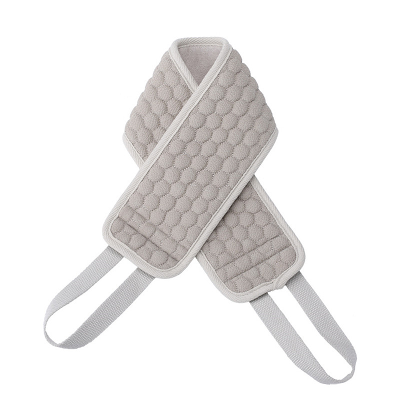 Double-Sided Long Bath Towel Pull Back Strap Exfol... – Grandado