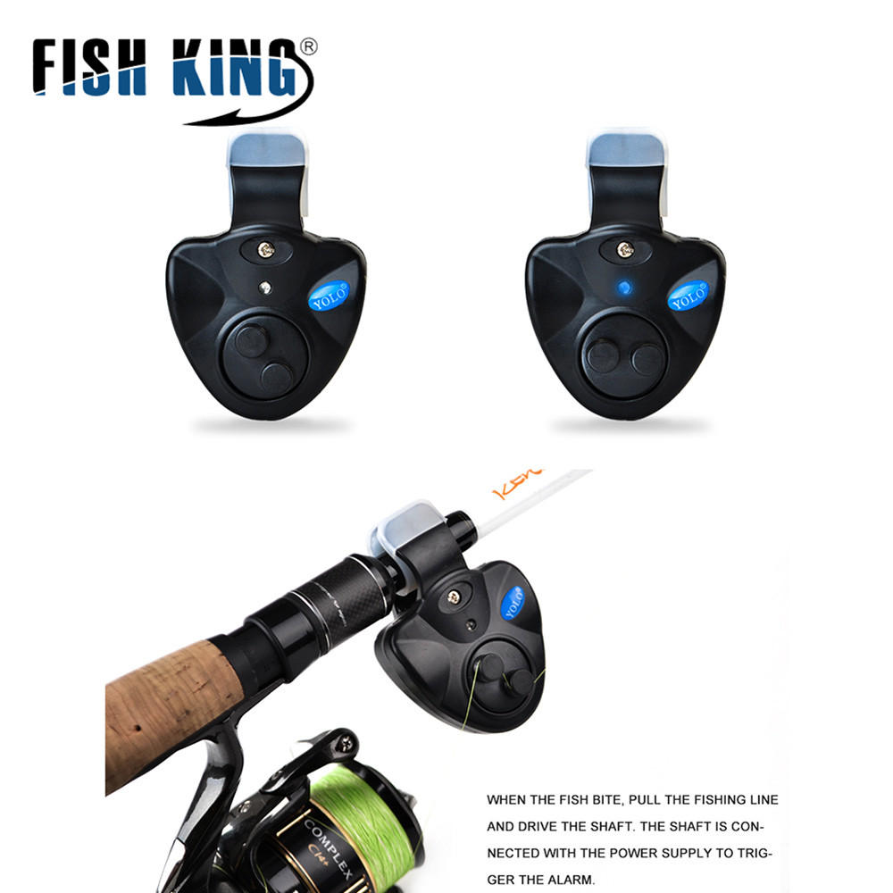 FISH KING Fishing Bite Alarms 40g Electronic Wirel... – Vicedeal