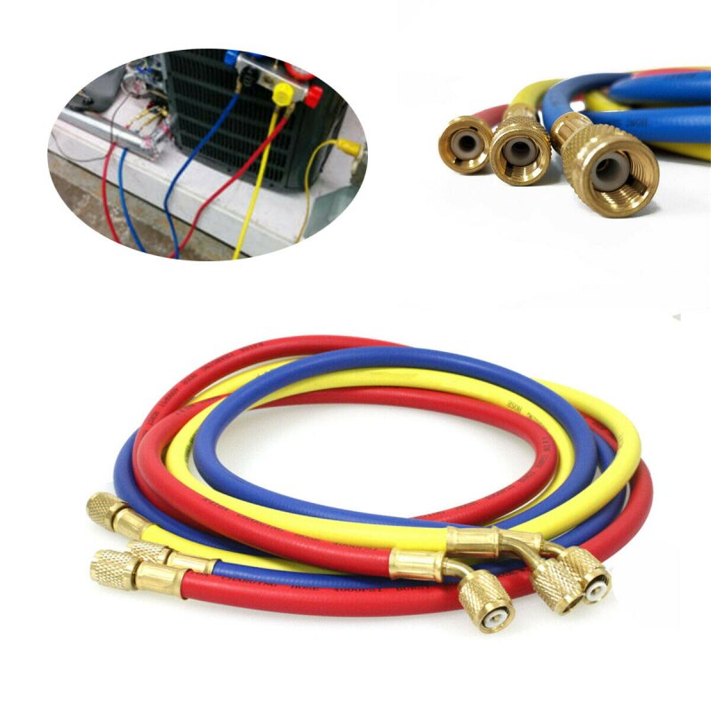 1m/1.5m/2m 72" AC Charging Hose Set For HVAC Air C... – Vicedeal