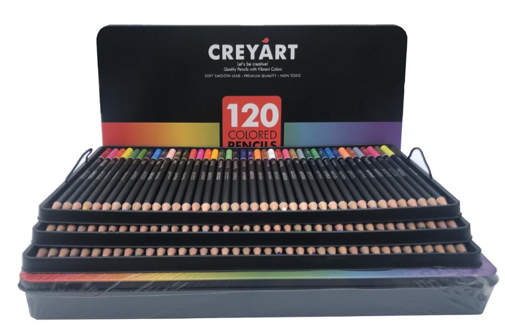 120 Colored Pencil Fine Art Lapis de cor 72 cores ... – Vicedeal