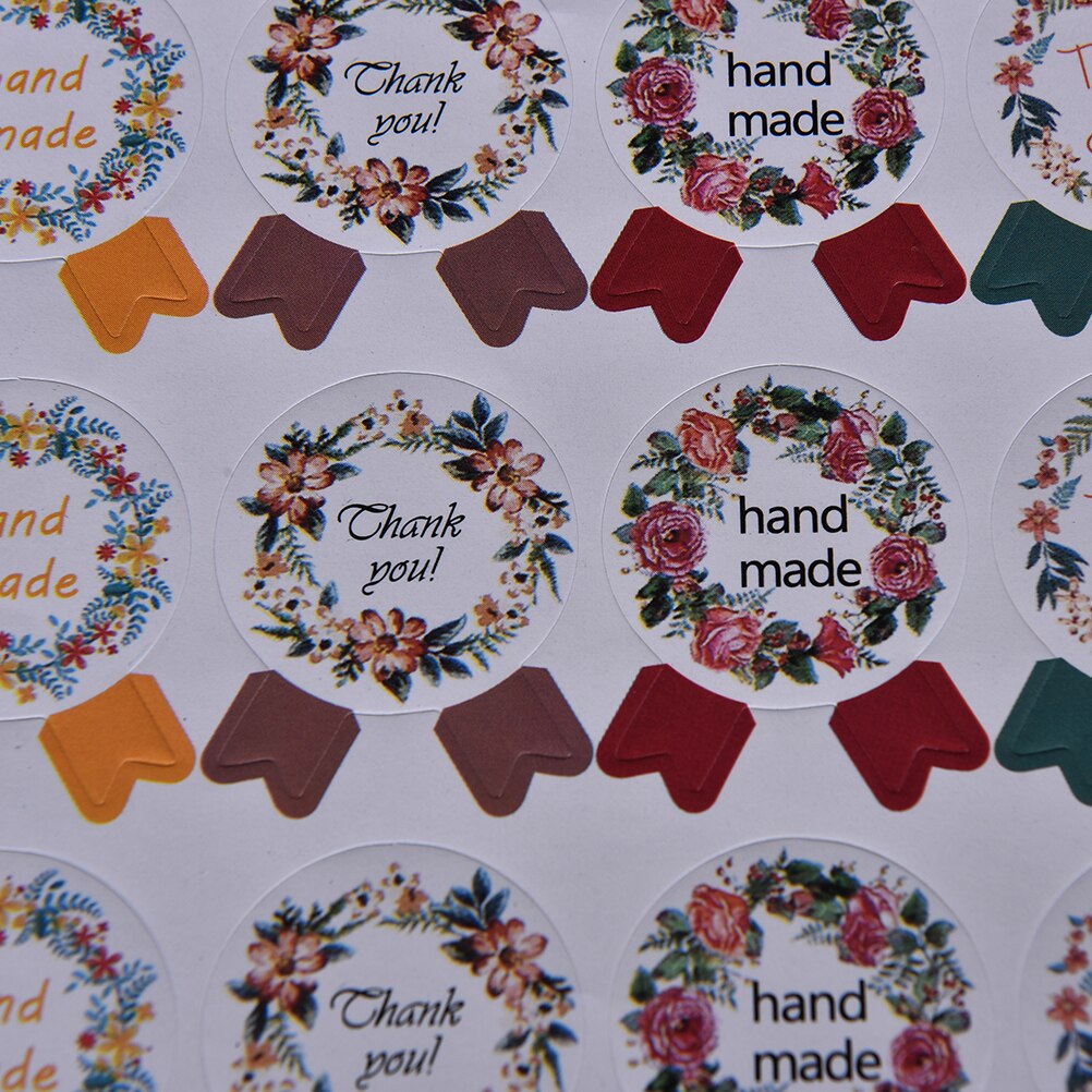 5 Sheets Handmade Sticker 60pcs/lot Vintage Sticke... – Grandado