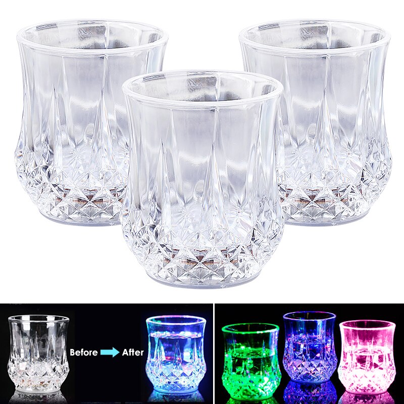 LED Automatic Flashing Glass Cup Christmas Party B... – Grandado