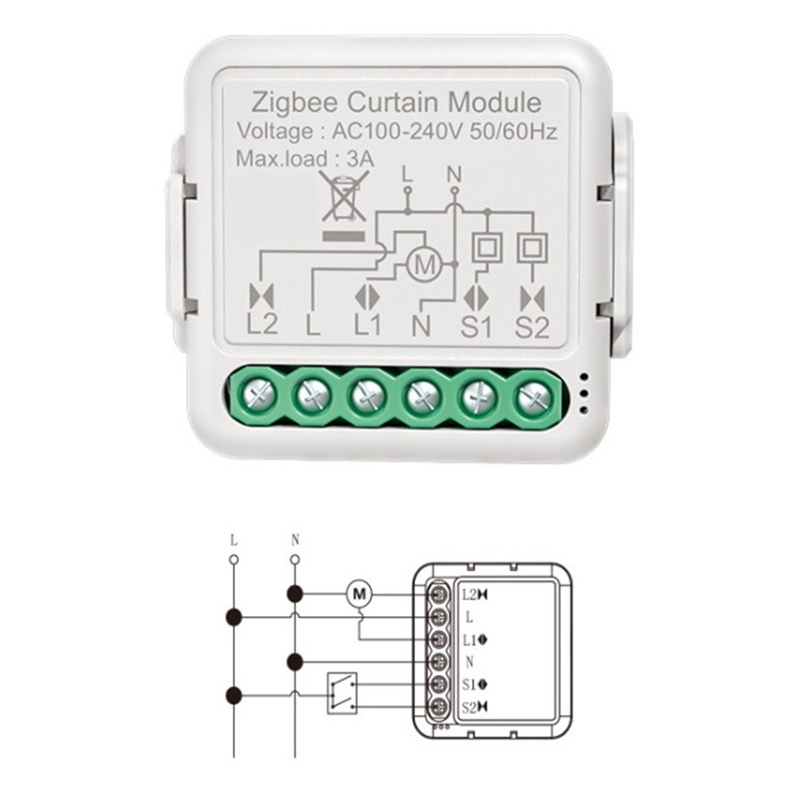 Tuya Smart Zigbee 3 0 Curtain Switch Module For Ro Grandado