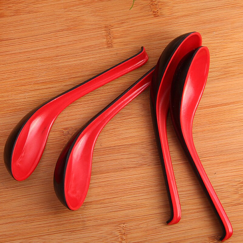 2 Stks/set Plastic Kom Soep Honing Pap Lepel Beste... – Grandado