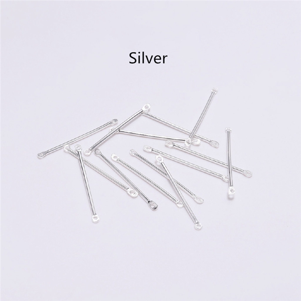 50Pcs/Lot 15-40mm Double Cylinder Bar Earrings DIY... – Grandado