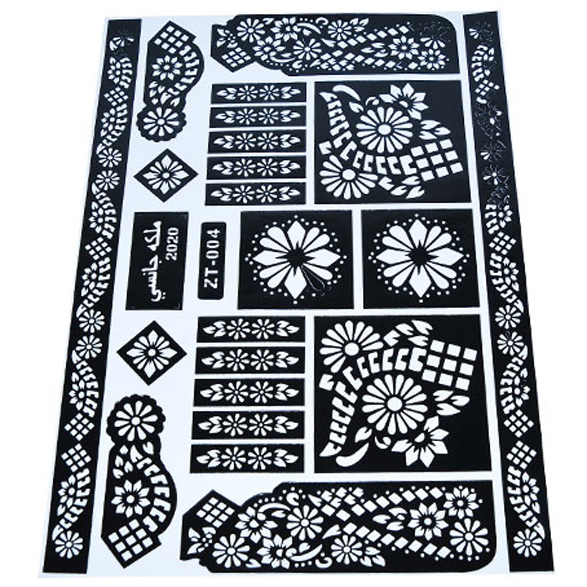Henna Stencil ZT - 004 – Grandado