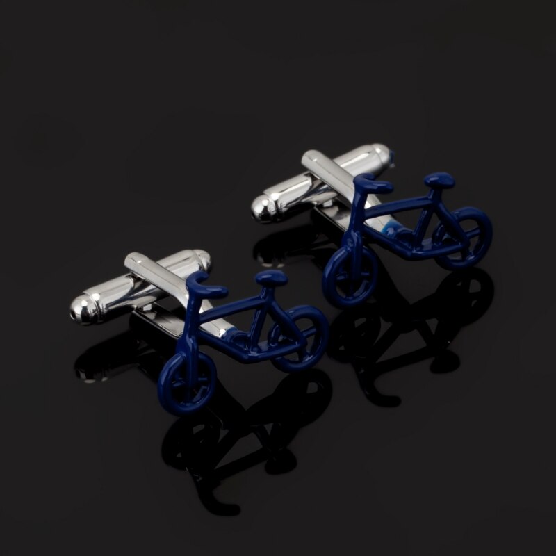 Bike Manchetknopen vaderdag Shirt Fiets Manchet li... – Vicedeal