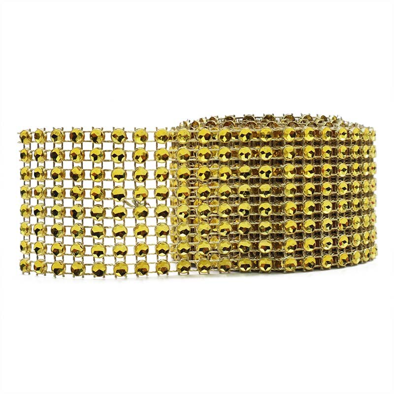 5 meter diamant gaas wikkel kristal strass tape bl... – Grandado
