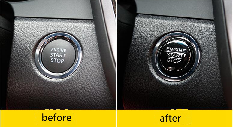 Auto Motor Start Stop Knop Sticker Cap Trim Cover ... – Vicedeal