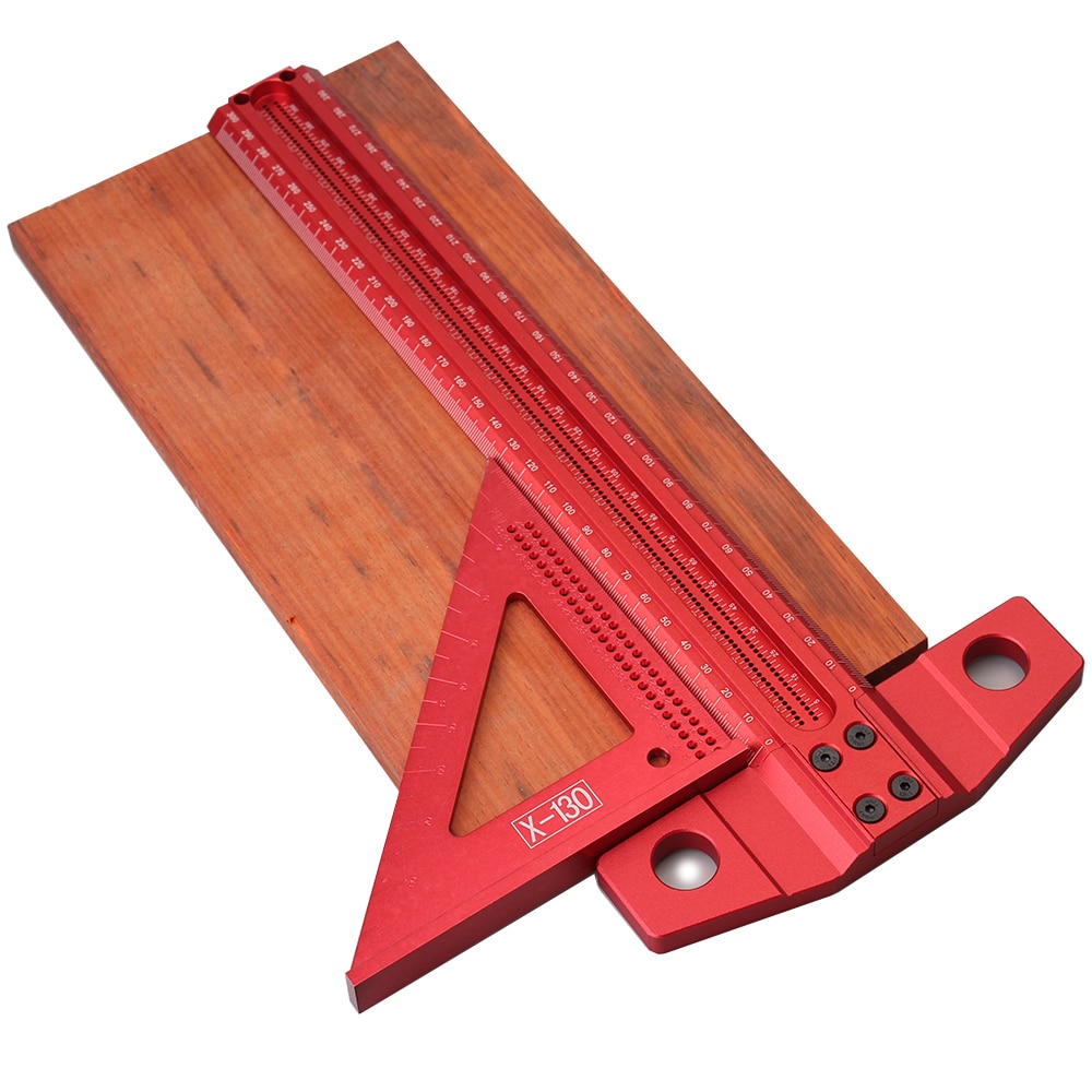 Woodworking Scribe 60-600mm T-type Ruler Scribing ... – Grandado