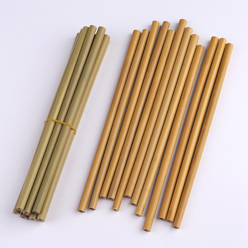 Eco-friendly Natural Bamboo Straws, Sustainable Ba... – Grandado