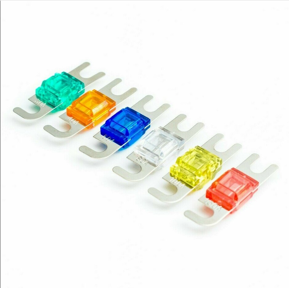 Car AFS Mini ANL Fuse Nickel Plated 30A 40A 60A 80... – Grandado