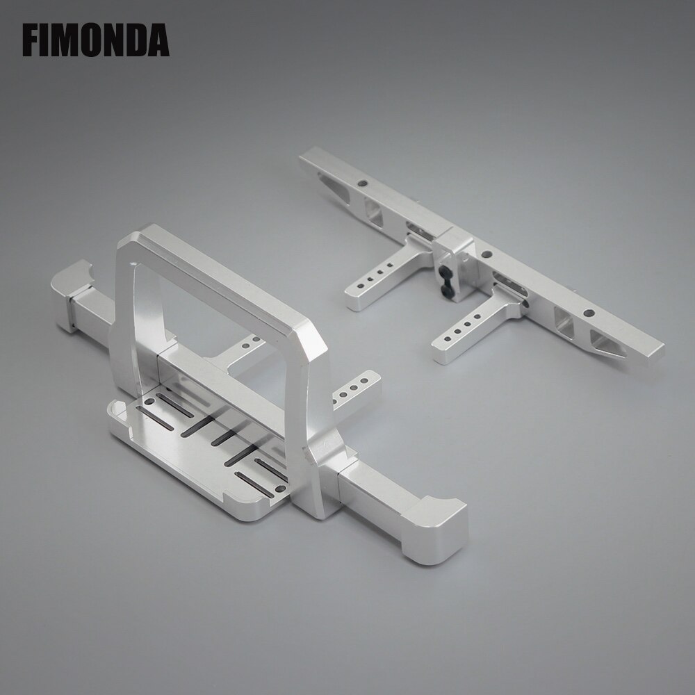 FIMONDA Classic Metal Front Rear Bumper for 1/10 R... – Grandado