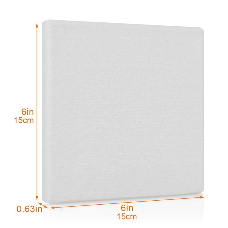 10Pcs Art Boards Mini Stretched Artist Canvas Art ... – Grandado