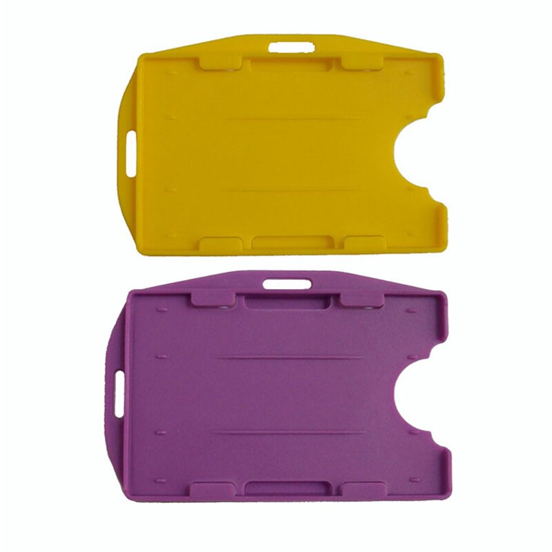 Pp Plastic Id Identification Card Holder Both Side... – Vicedeal